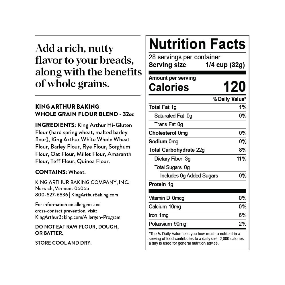 Whole Grain Flour Blend | King Arthur Baking